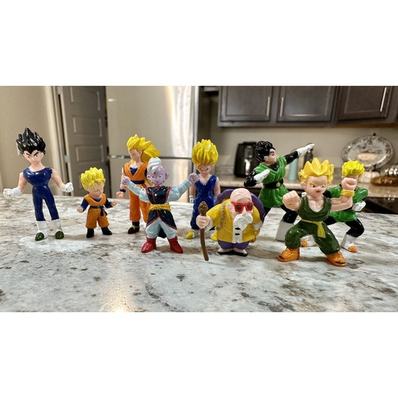 Toys | 1989 Ab Toys Dragon Ball Z Figures Dbz Figure Lot 9 Piece ...